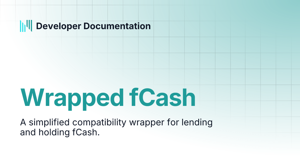 Wrapped fCash | Developer Documentation