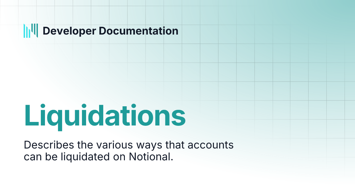 Liquidations | Developer Documentation