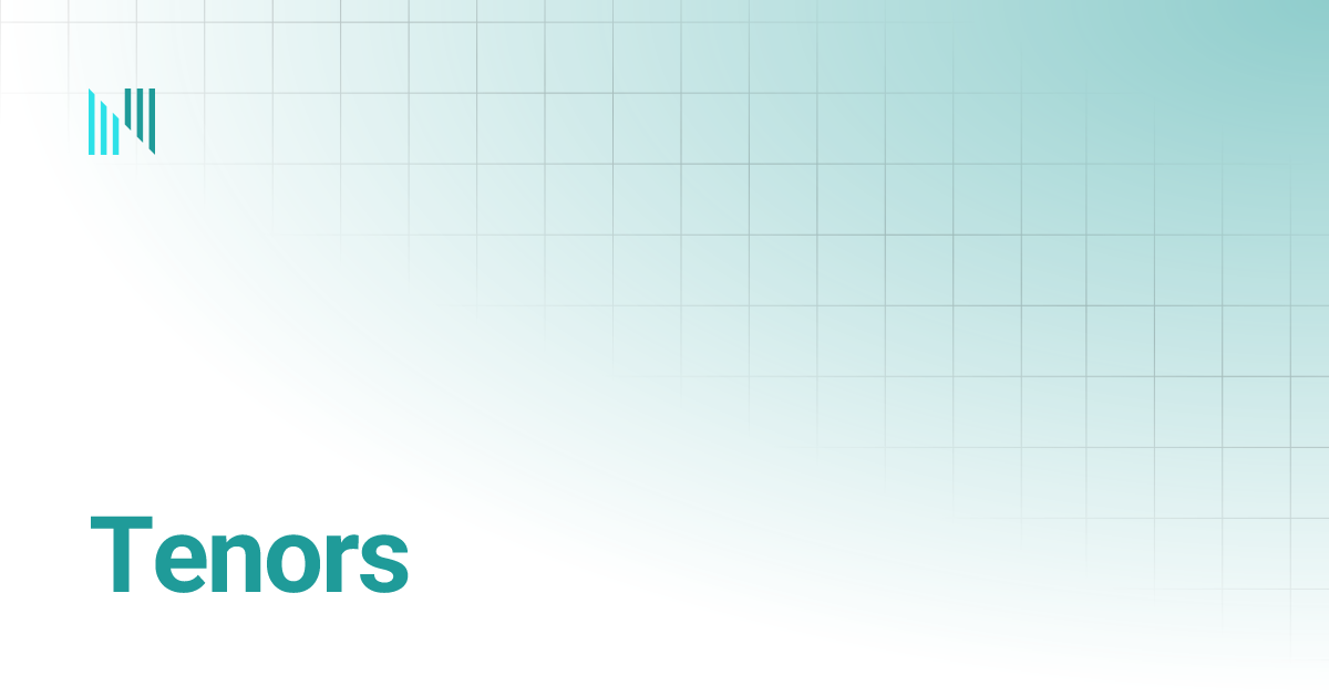 Tenors | Notional Governance Parameters